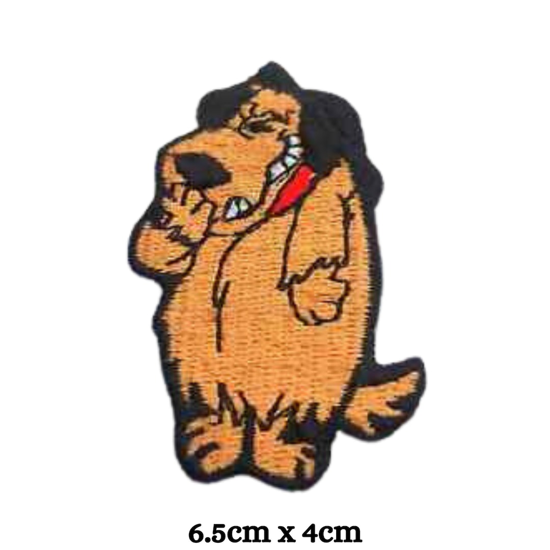 Muttley Dog Cute Animal Cartoon Character Badges Iron on Sew on ...