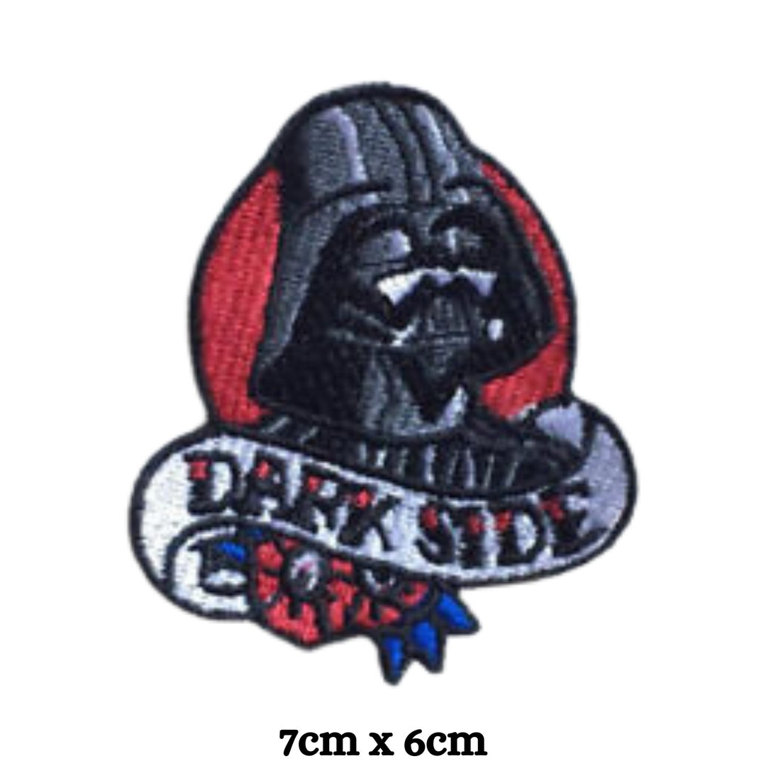 Dark Side Darth Vader Embroidery Patch Iron on Sew on Badges Applique ...