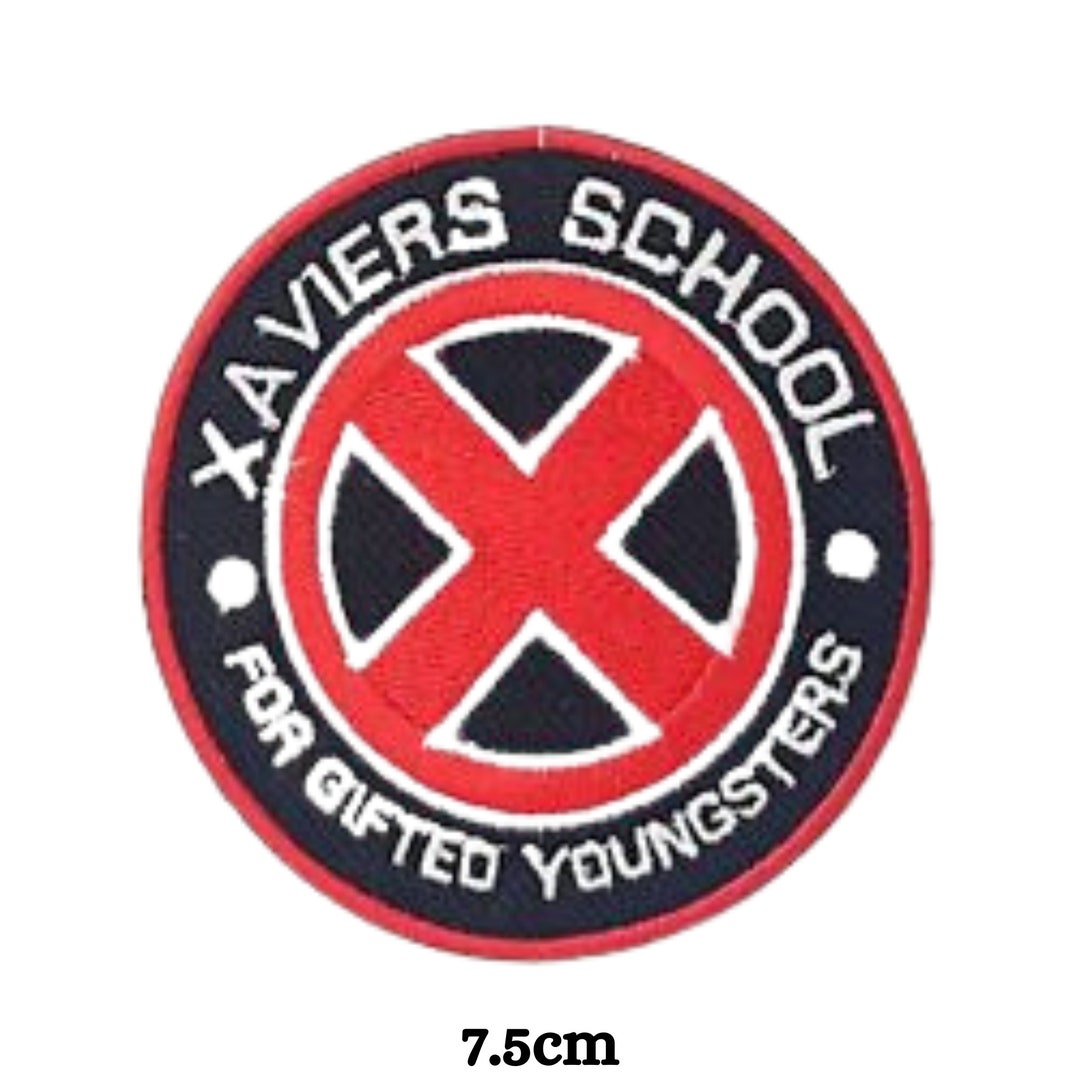 Xaviers School Gifted Youngsters Iron on Patch Embroidered Sew on ...