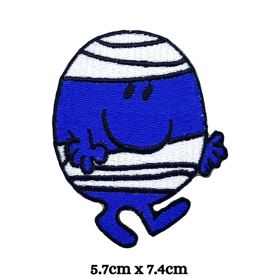 Mr Bump Character Cartoon Sewing Iron Handmade Embroidered Patch ...