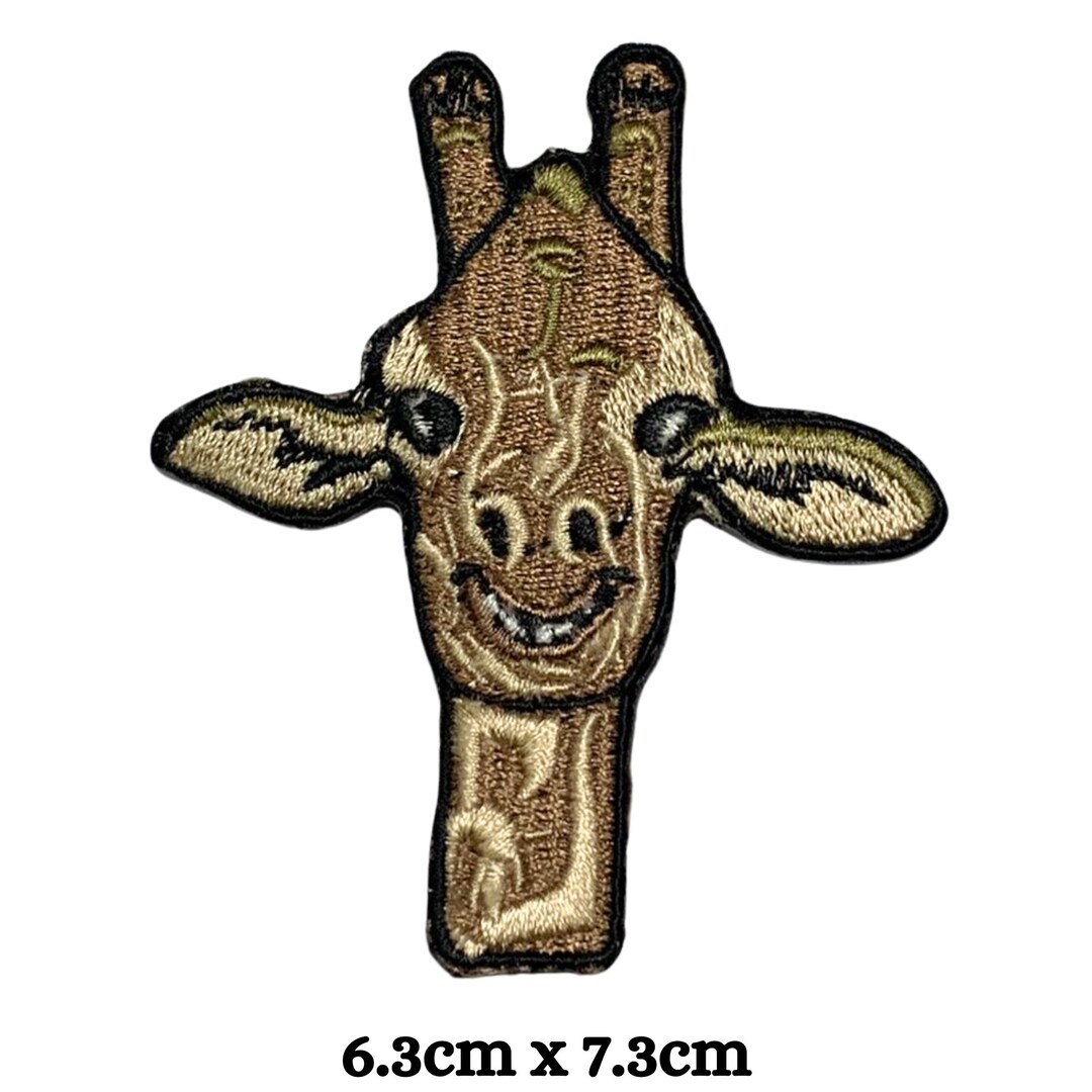 Camel Face Cute Animal Kids Art Iron on Sew on Applique Embroidered ...