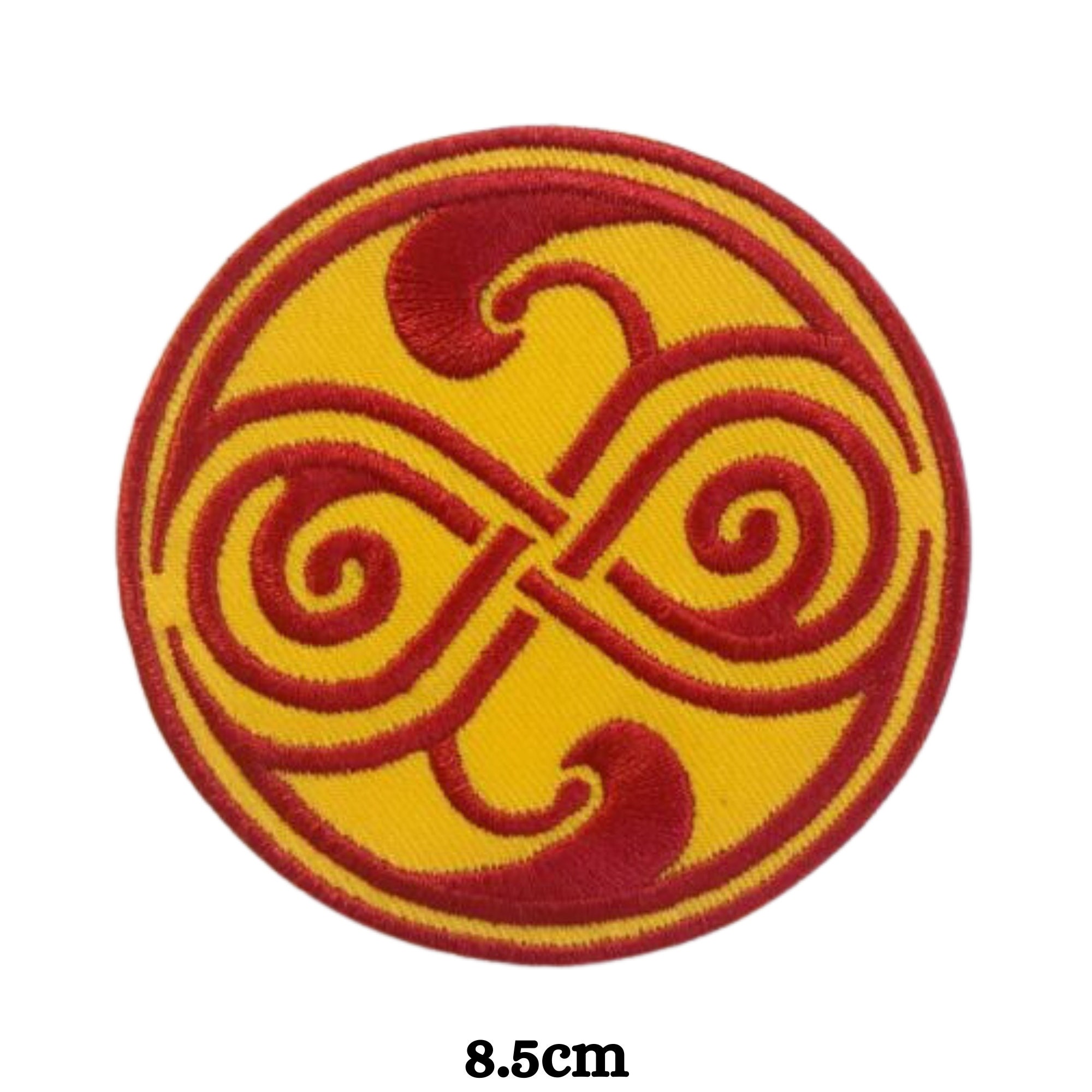 Doctor Who Seal of Rassilon Iron on Sew on Embroidered Patch Applique ...
