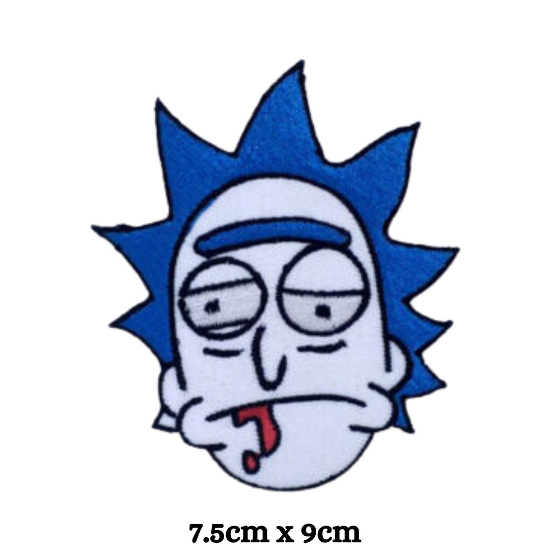 Rick and Morty American Sitcom Iron on Embroidery Patch Sew on Applique ...