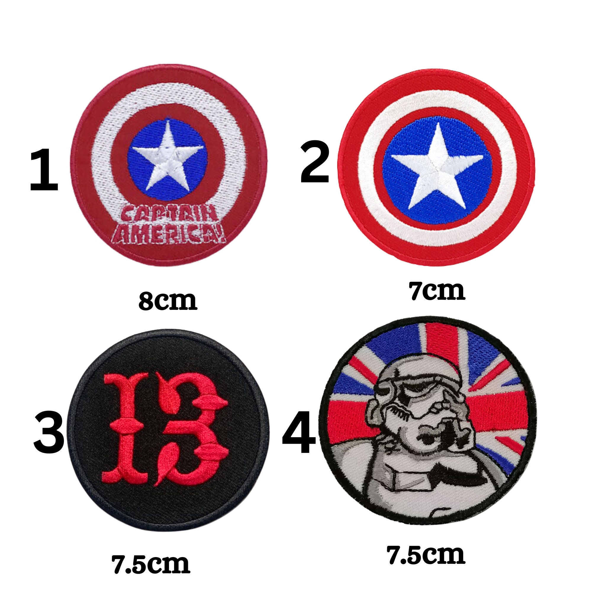 Most Popular Round Flag Doctor Who Iron on Patch Embroidered - Etsy