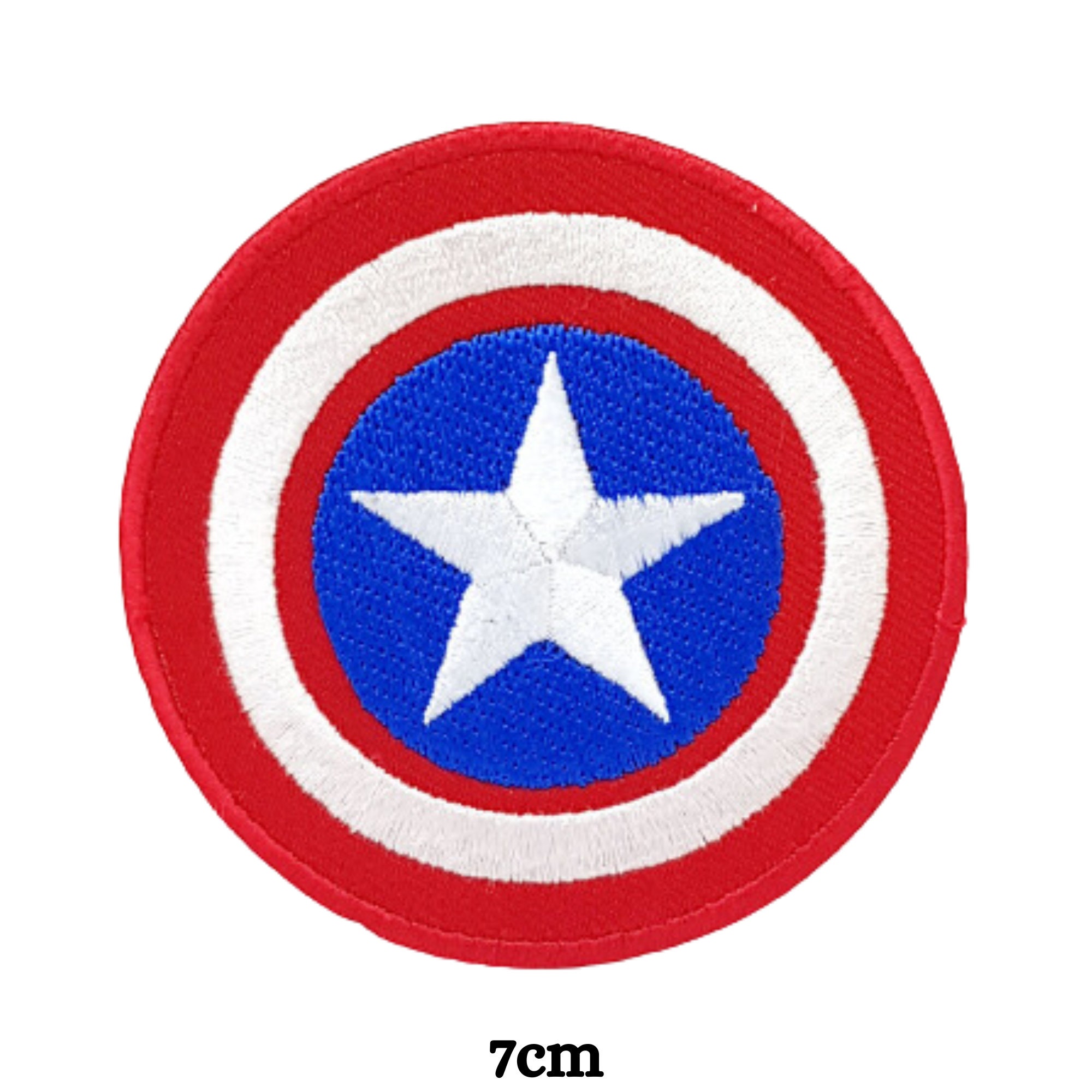 Captain America Avengers Shield Logo Art Iron on Sew on - Etsy