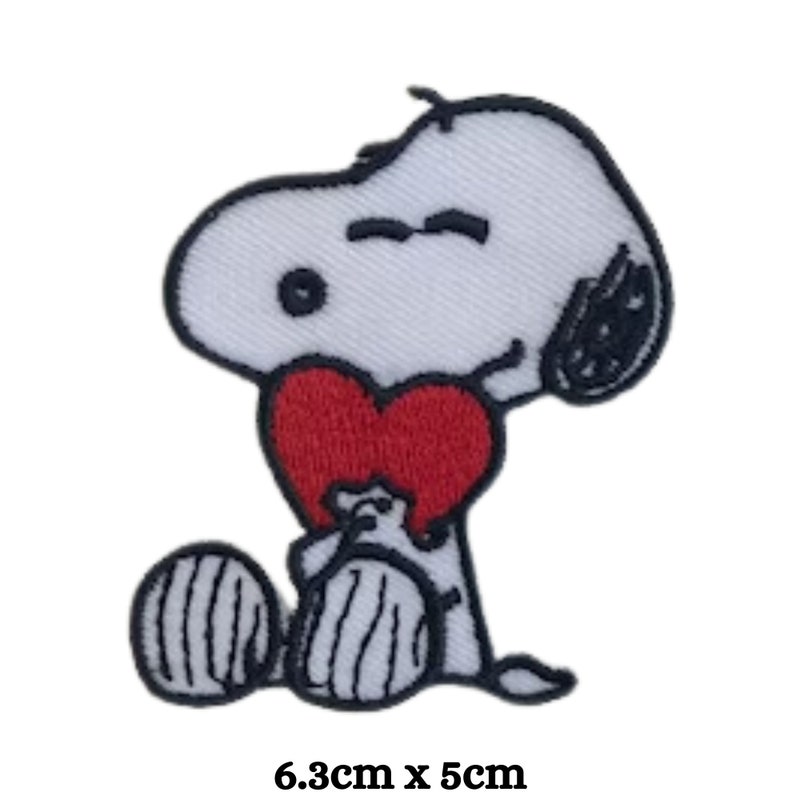 Snoopy con corazón - Etsy México