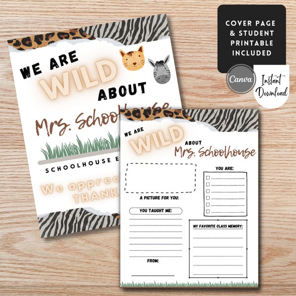 Teacher Appreciation Jungle - Etsy