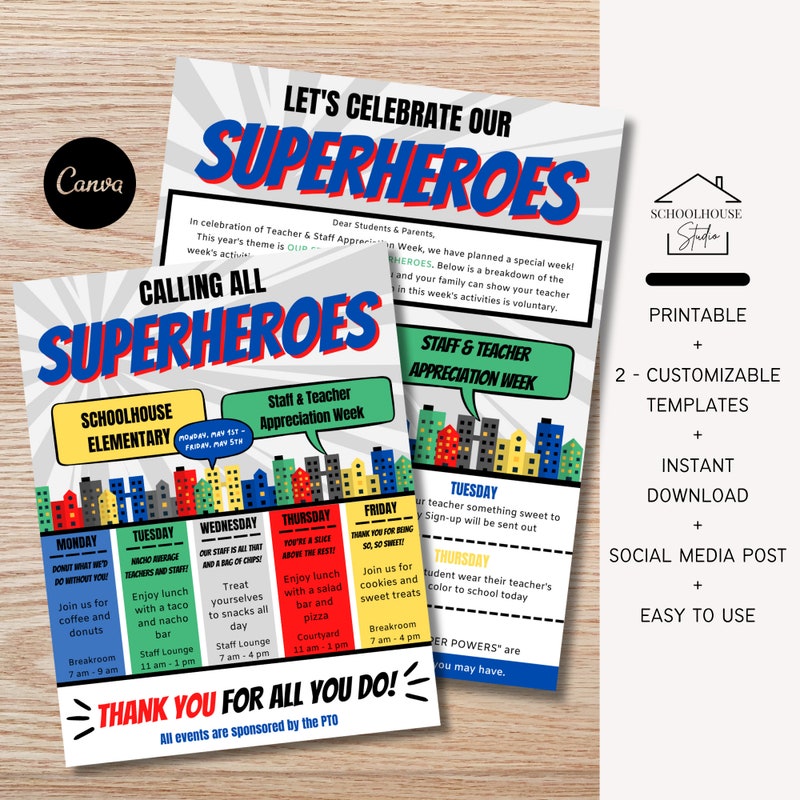 Superhero Teacher - Etsy