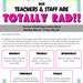 EDITABLE 80s 90s Retro Rad Theme Teacher and Staff Appreciation ...