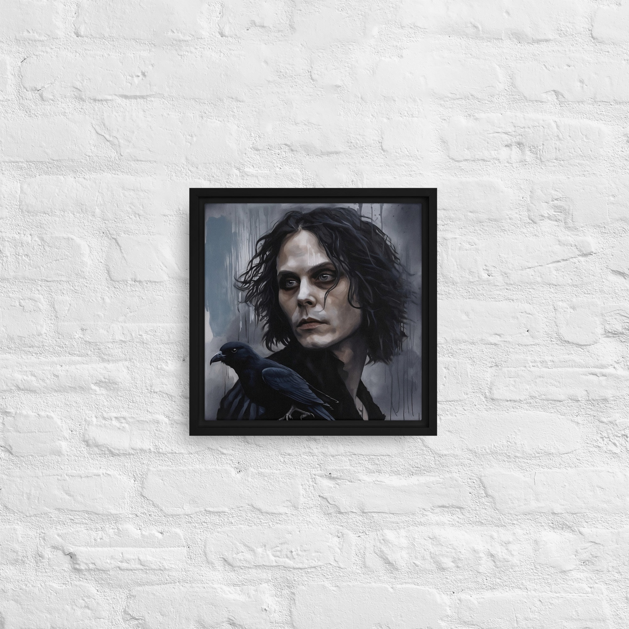 Ville Valo Framed Canvas - Etsy