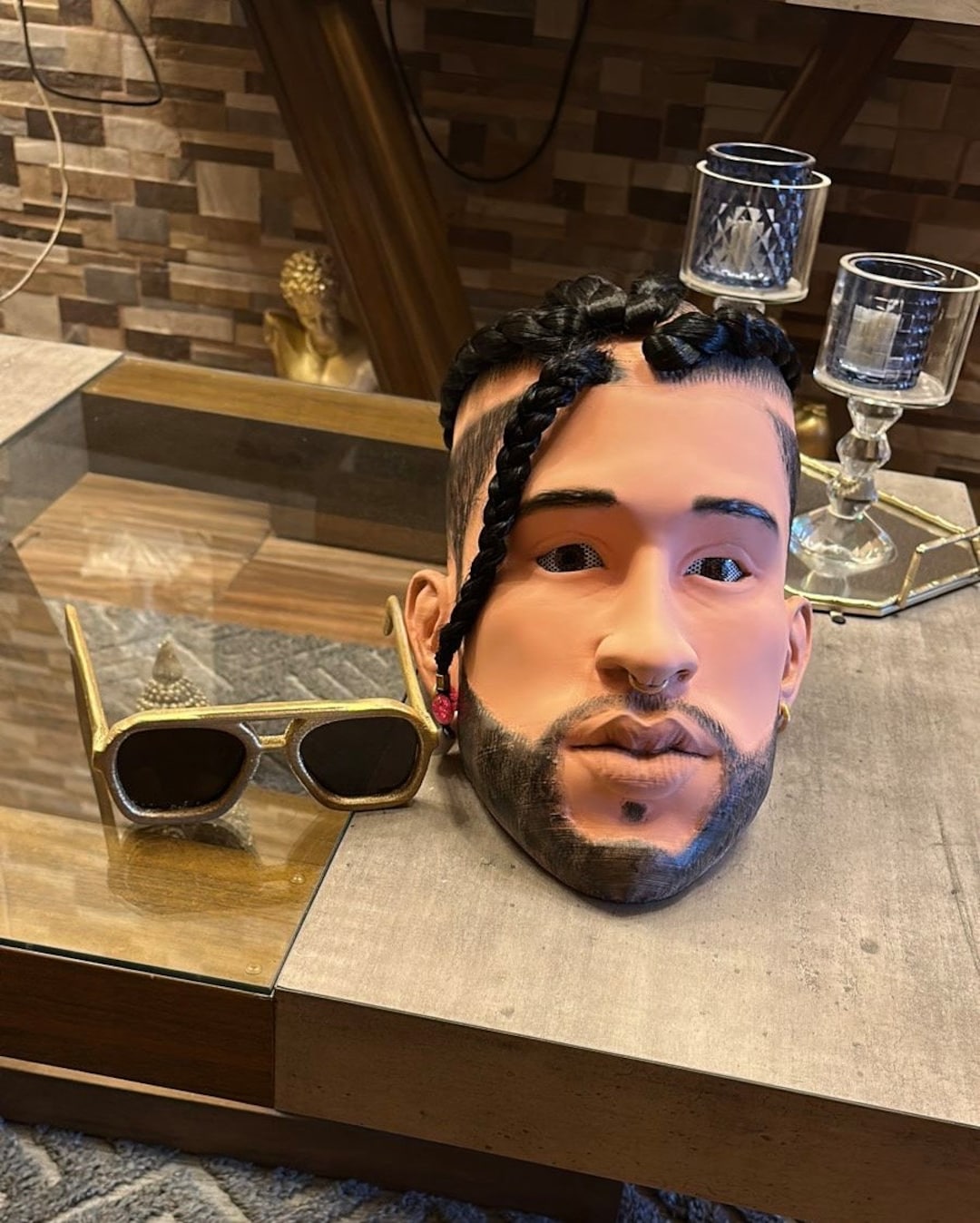 Bad Bunny (props, Headball, Helmet) - Etsy