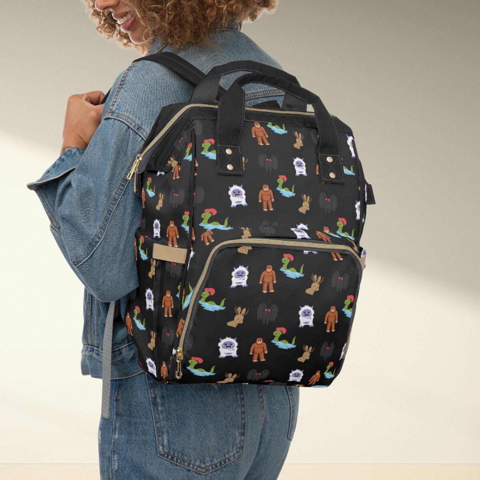 Cryptids Diaper Backpack - Etsy