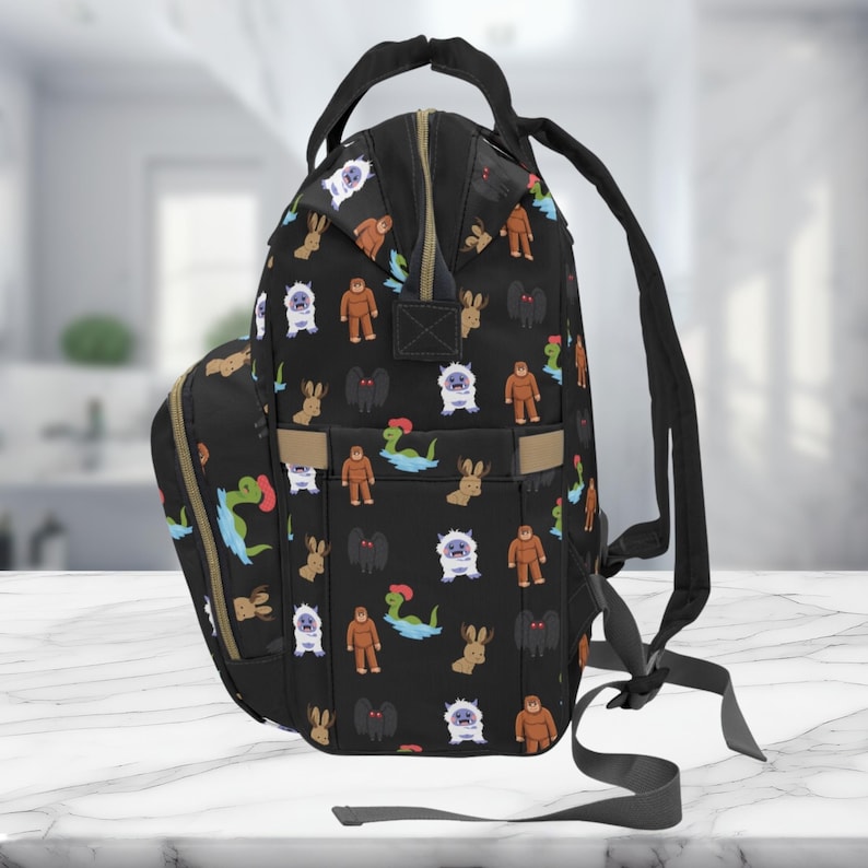 Cryptids Diaper Backpack - Etsy