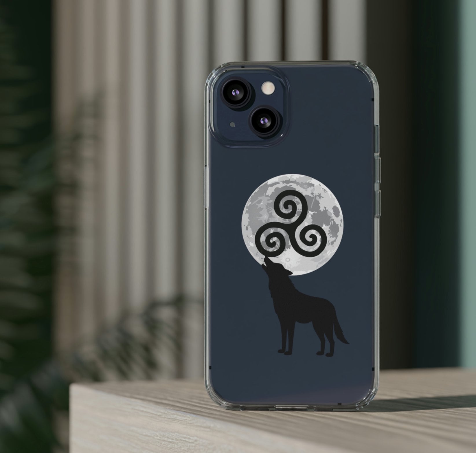 Hale Triskelion Clear Phone Case Werewolf TV Phone Case - Etsy