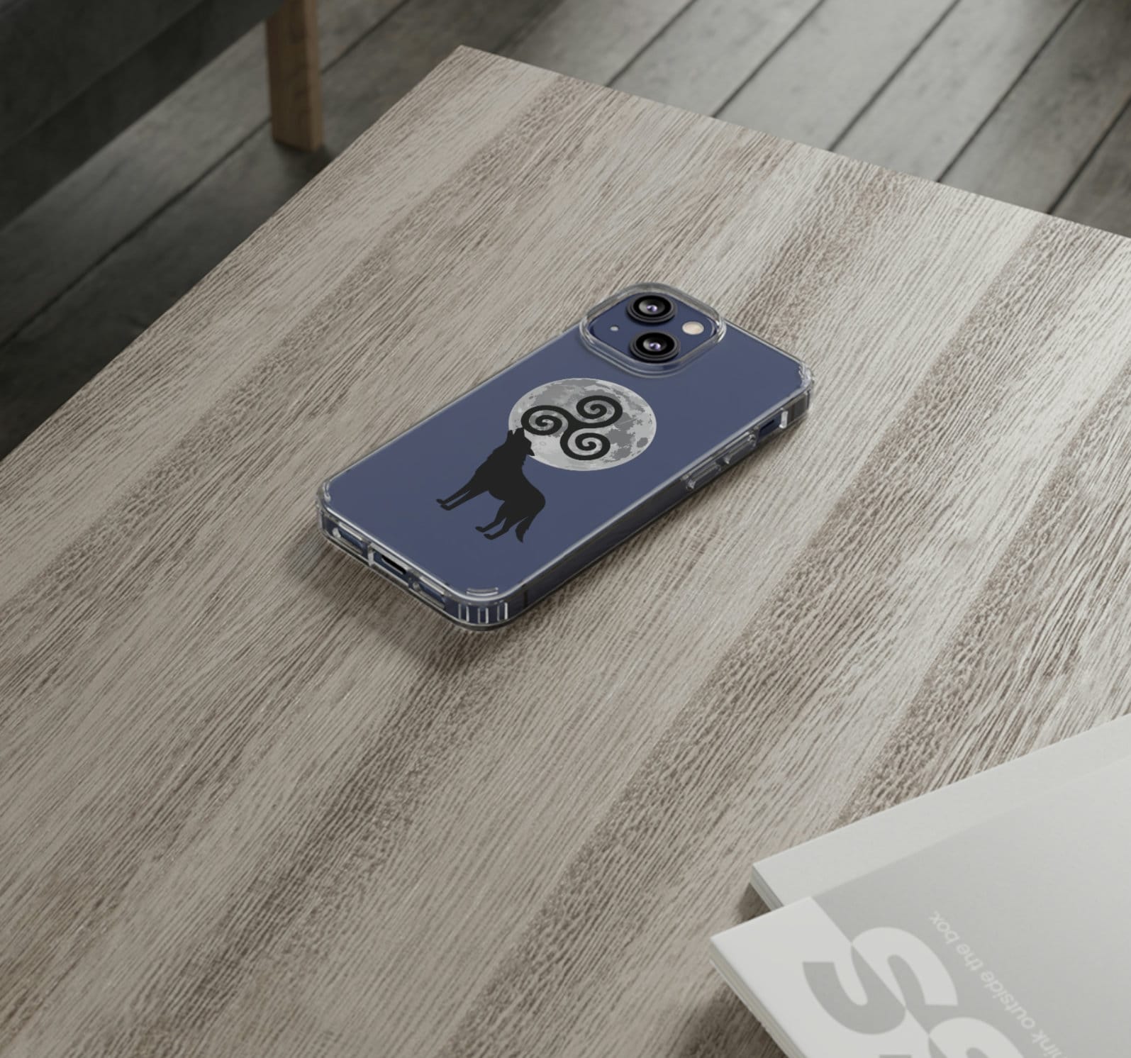 Hale Triskelion Clear Phone Case Werewolf TV Phone Case - Etsy