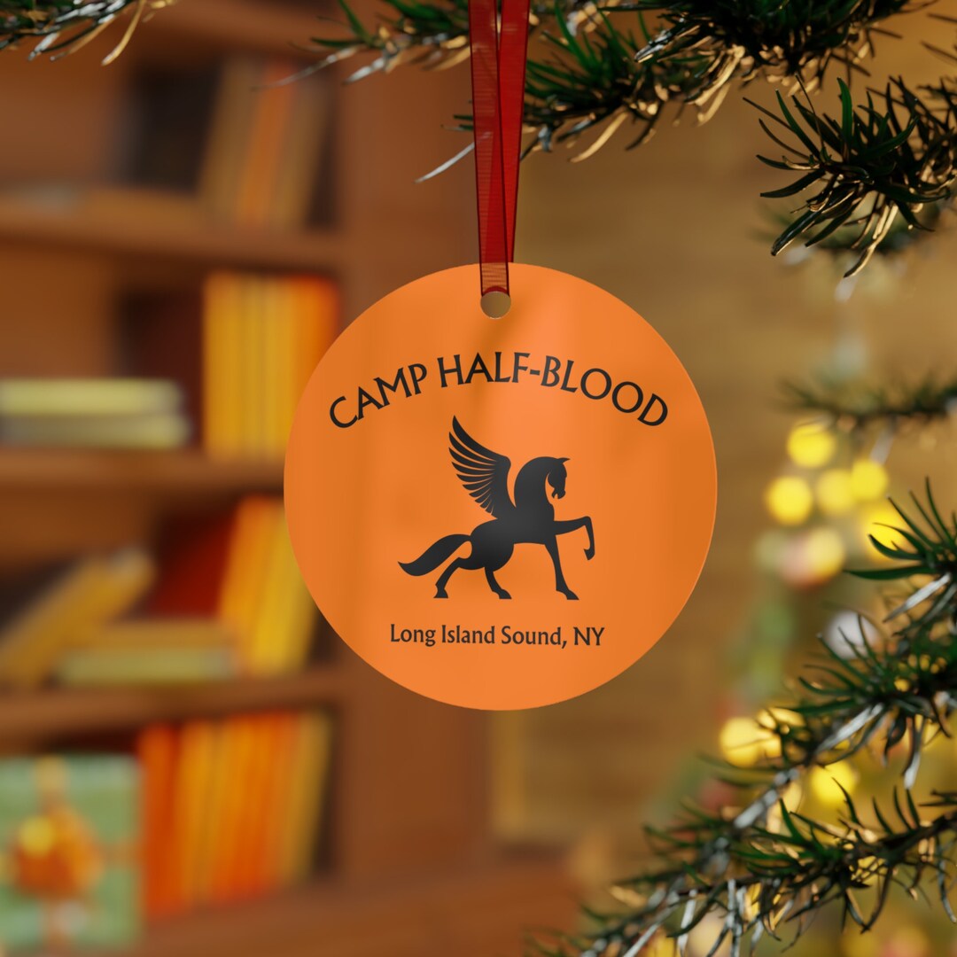 Demigod Camp Metal Ornament - Etsy