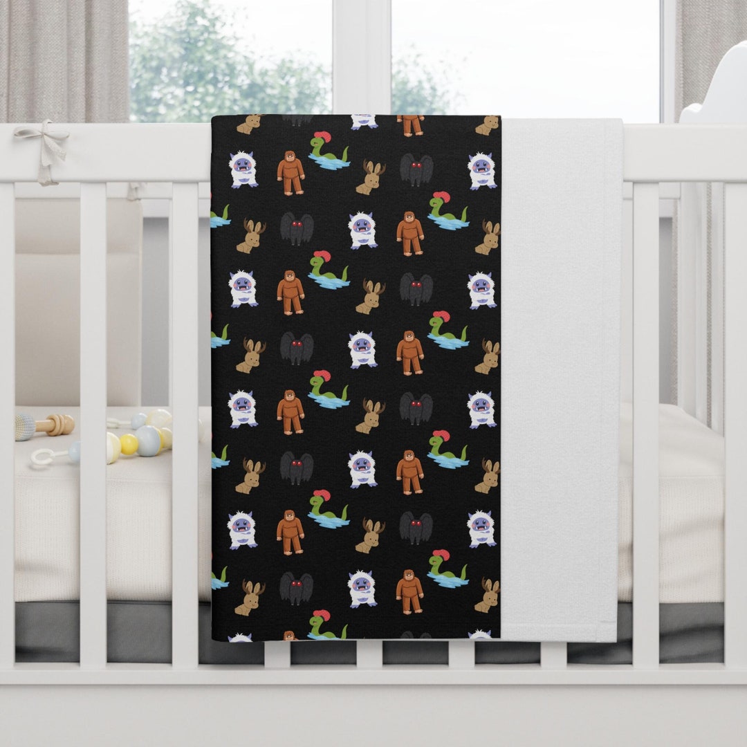 Cryptids Soft Fleece Baby Blanket - Etsy