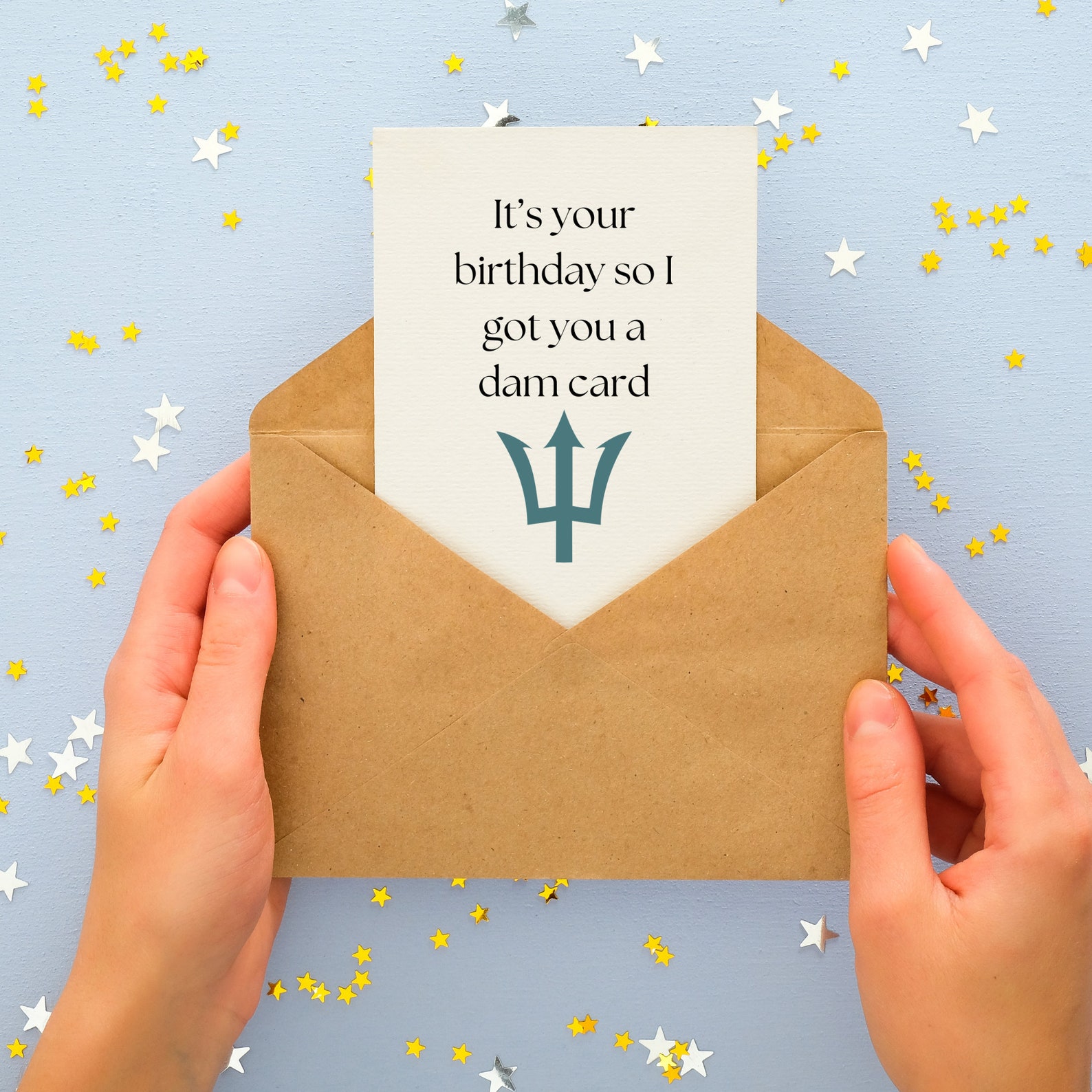 PJO Dam Birthday Card, Printable Birthday Card - Etsy