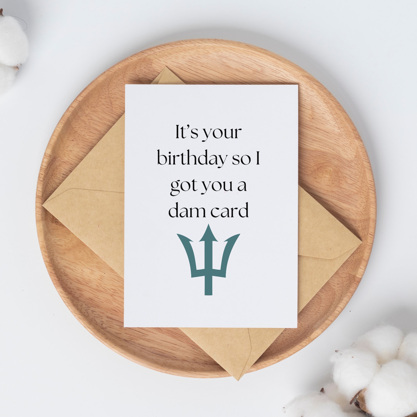 PJO Dam Birthday Card, Printable Birthday Card - Etsy