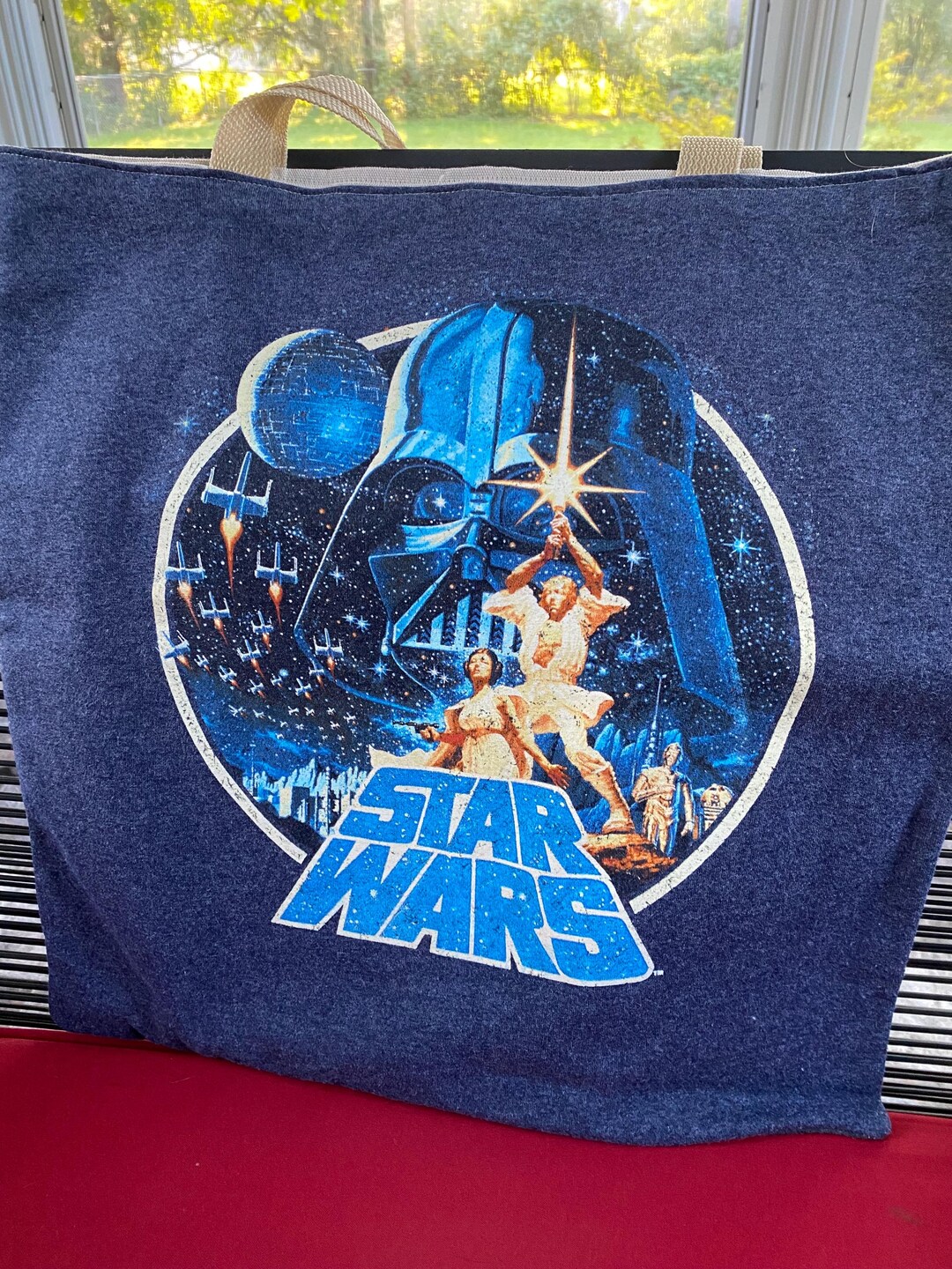 Star Wars Upcycled T-shirt Tote Bag - Etsy