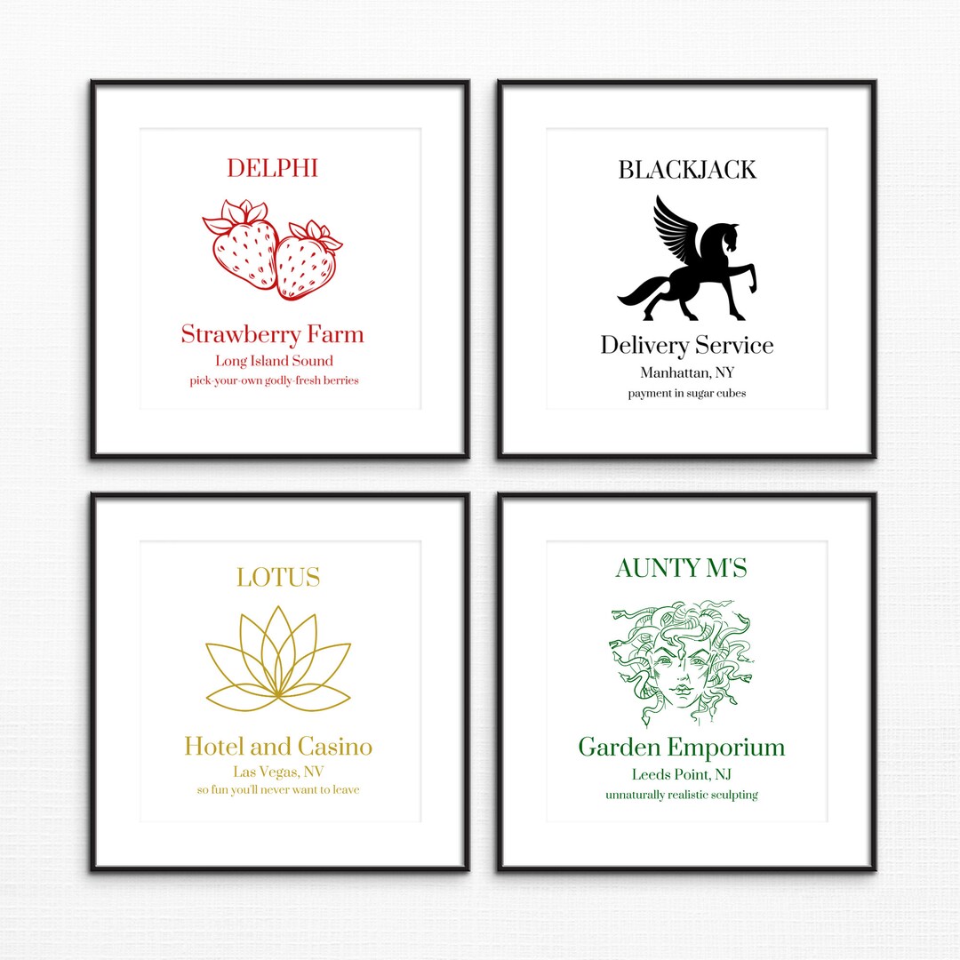 PJO Minimalist Art Prints, Kid's Room Decor, Digital Wall Print for ...