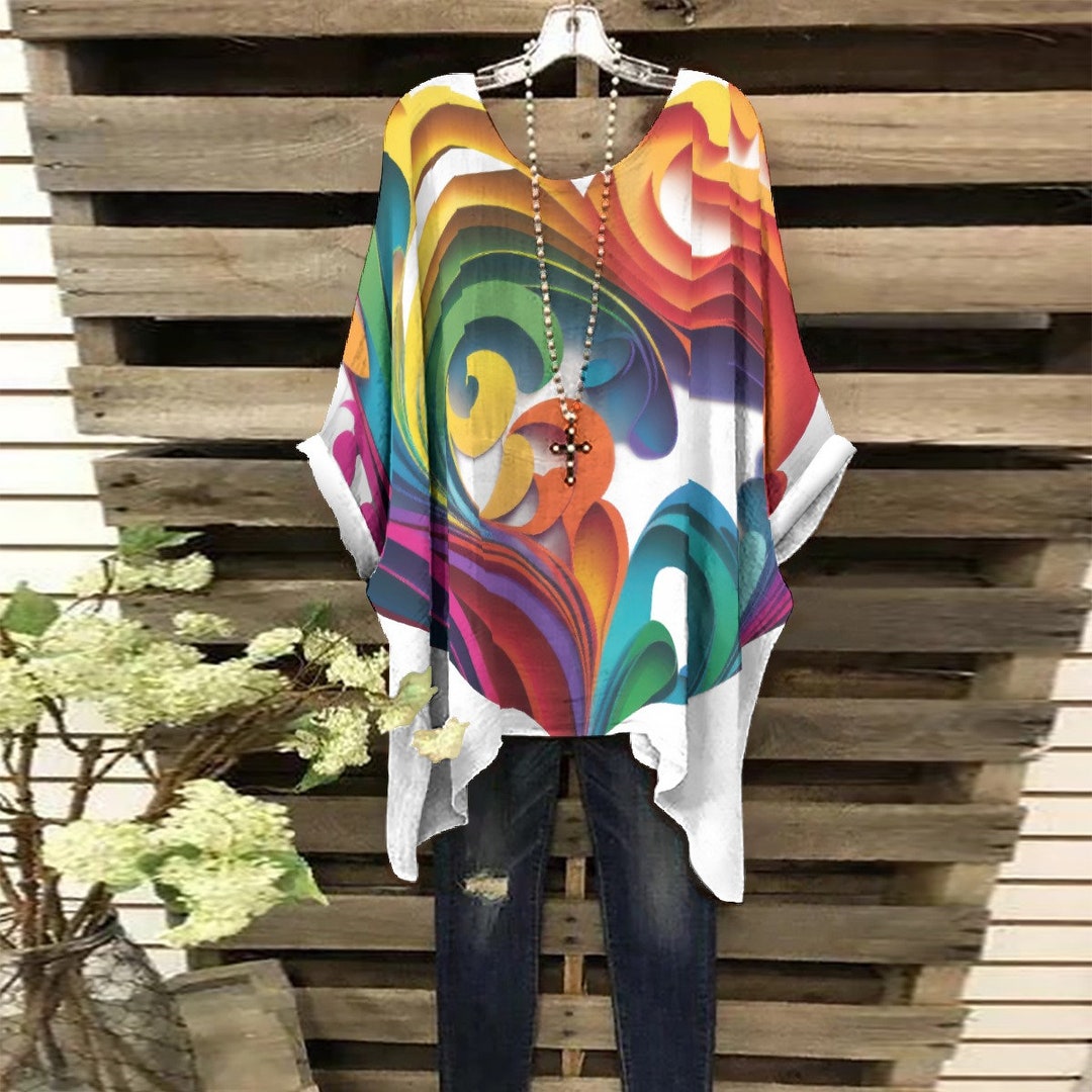 Rainbow Top, LGBTQ Top Heart Top, Pride, LGBTQ, Gay Pride Wrap, Gay ...