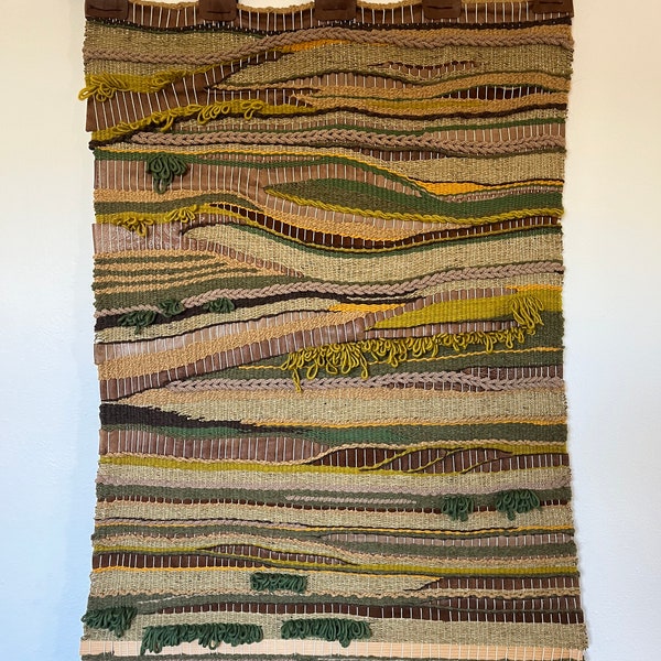 Leather Wall Hanging - Etsy