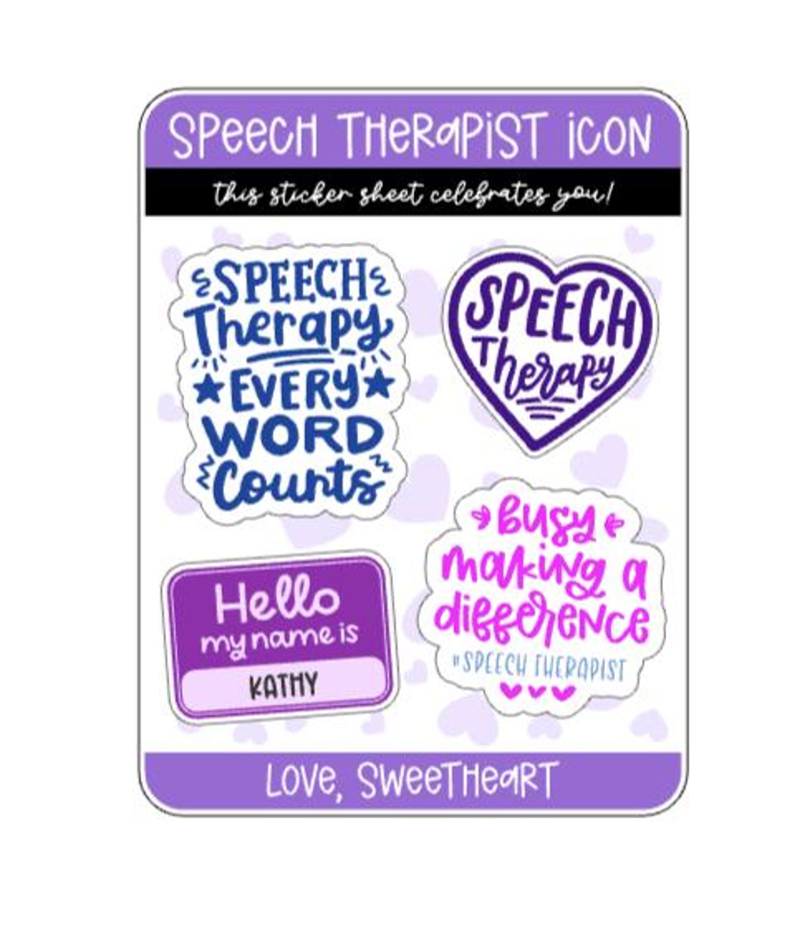 Custom School Staff Sticker Sheets – Choose Your Role! - Etsy