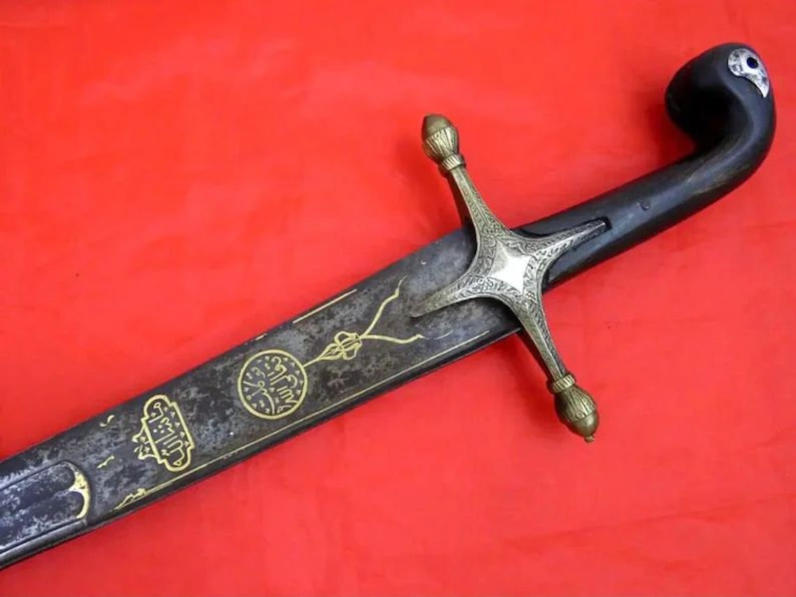 Real Handmade İslamic Sword Long Sword Custom Handmade - Etsy