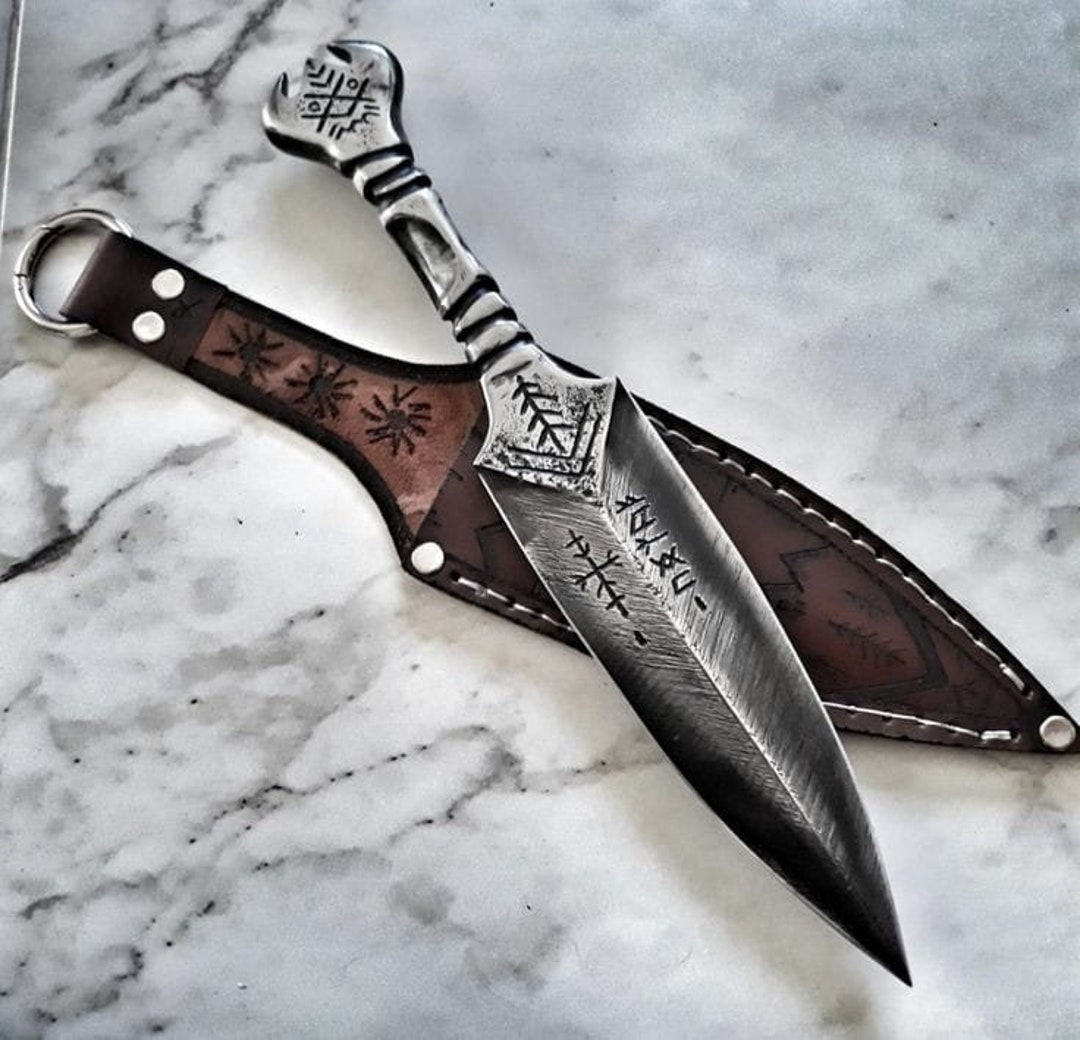 Custom Railroad Spike Knife, Railroad Spike Art, Hand Forged Knife ...