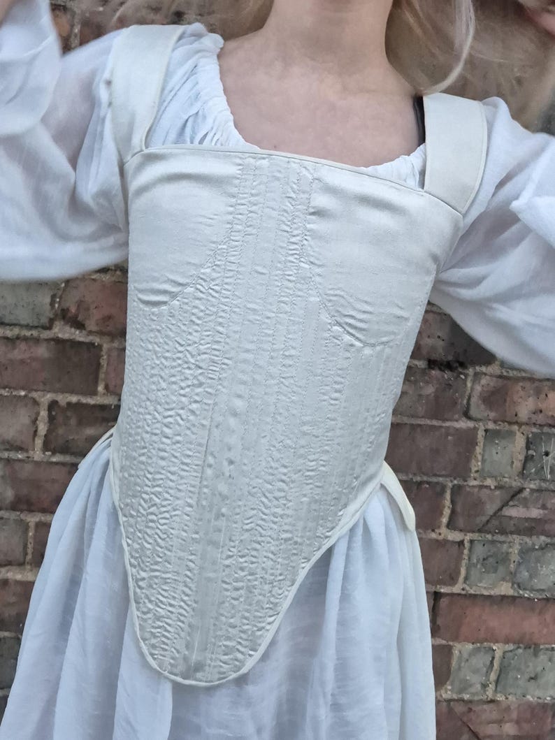 1598 Elizabethan/tudor Pair of Bodies / Historical Renaissance Stays ...