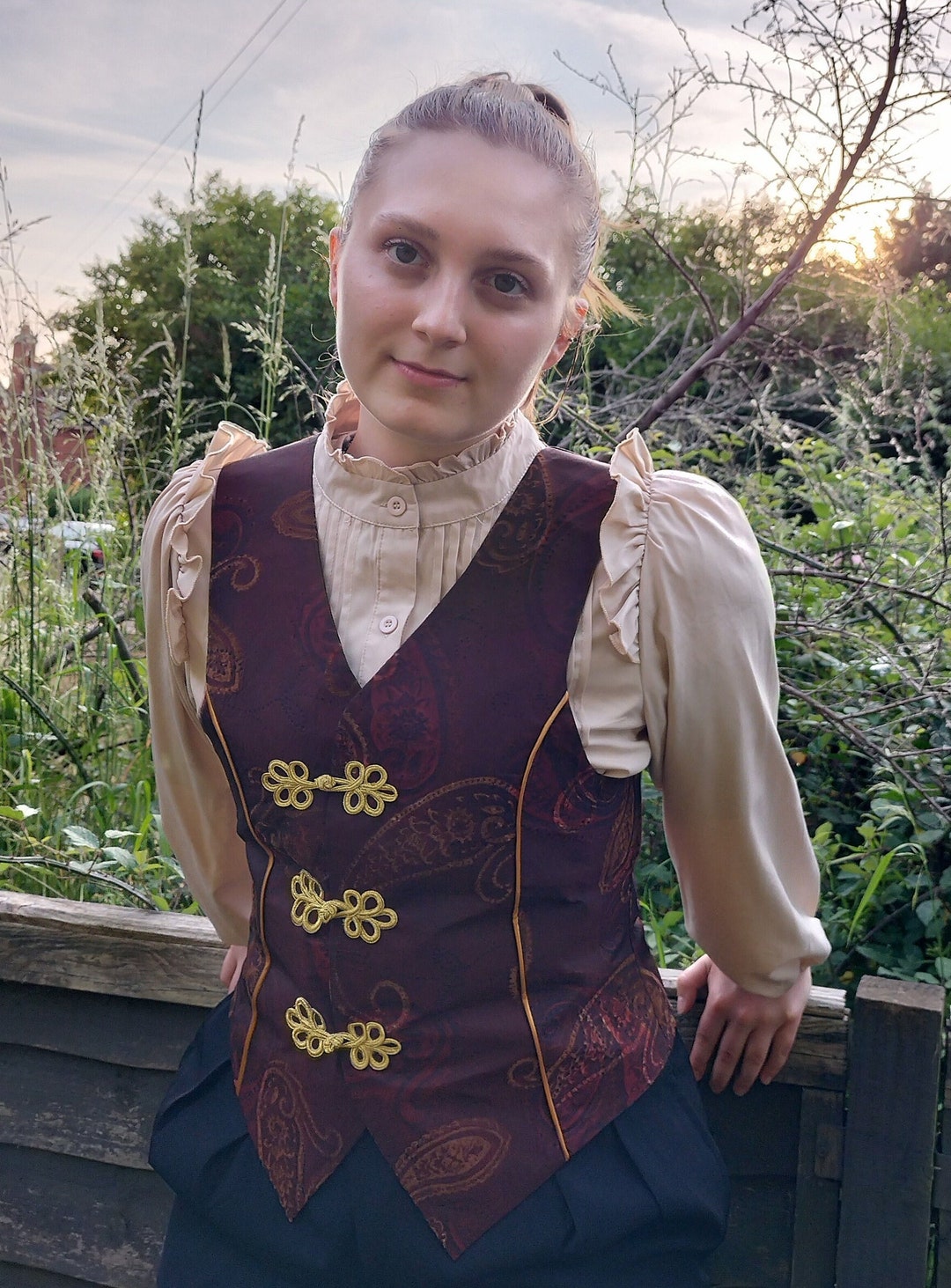 Handmade - Avatar the Last Airbender - Fire Nation Inspired Waistcoat ...