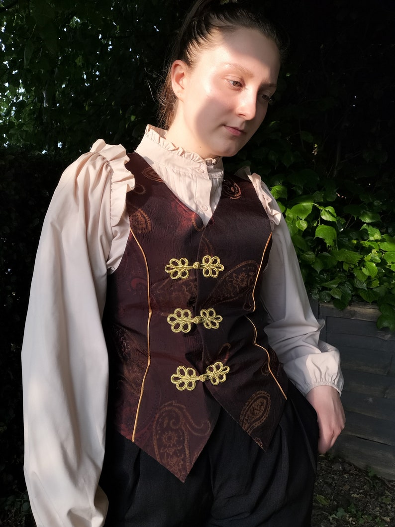 Handmade - Avatar the Last Airbender - Fire Nation Inspired Waistcoat ...