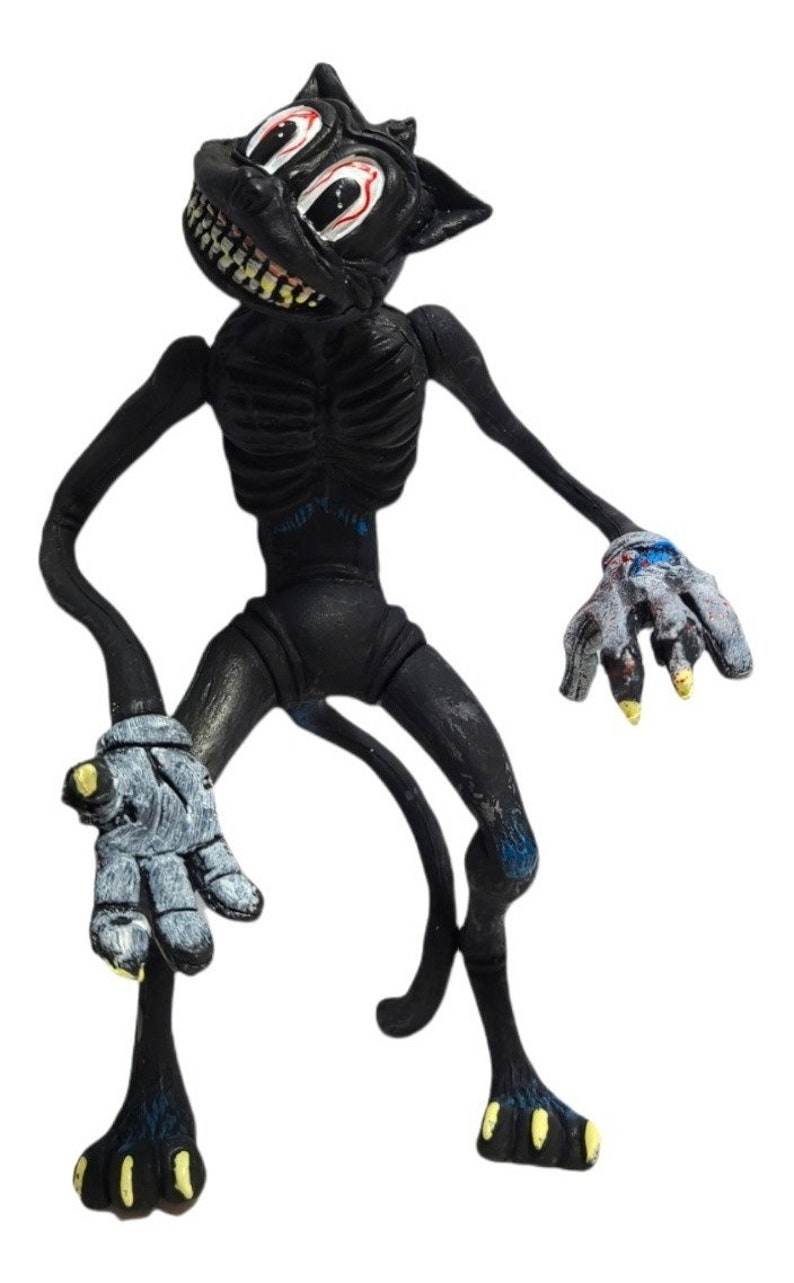 Figure Cartoon Cat Toy Articulated - Etsy