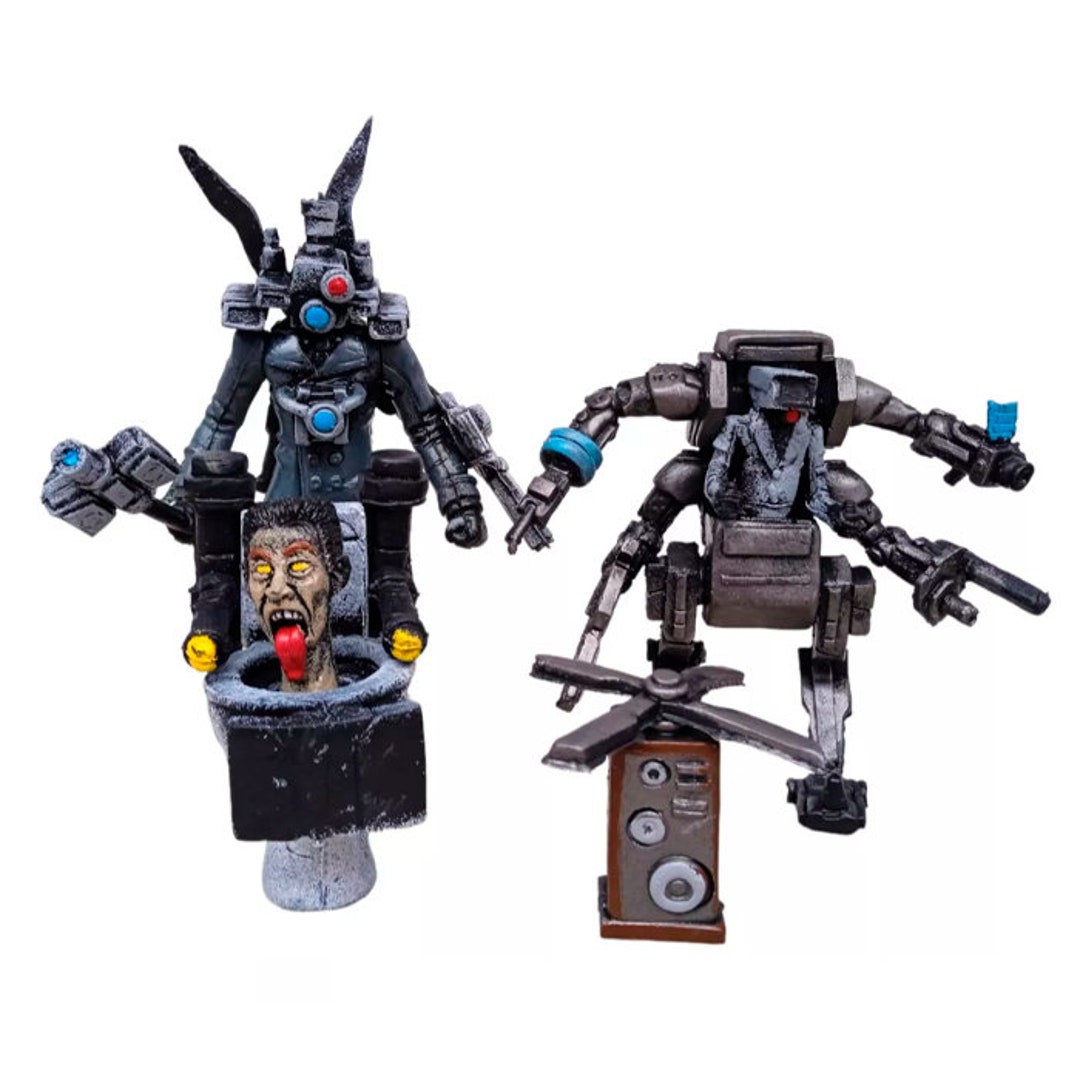 Figure Skibidi Toilet Camera Mech Pack Titan Articulate 15 CM - Etsy UK