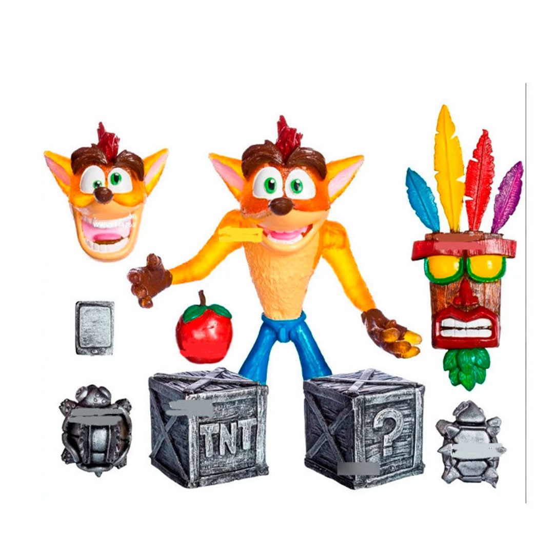 Figure Crash Bandicoot Crash - Etsy
