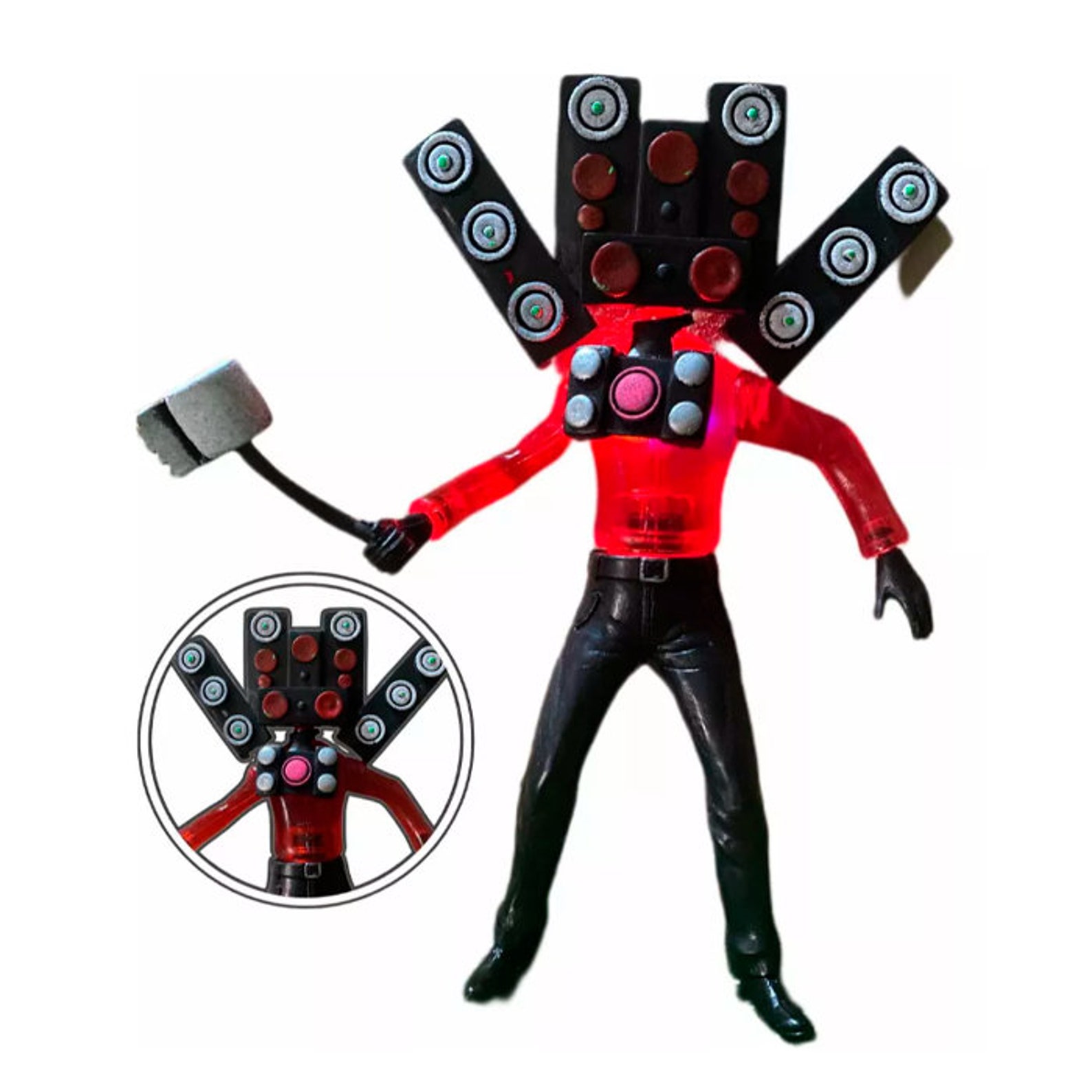 Figure Spikerman Titan Skibidi Toilet Articulate 24 CM - Etsy