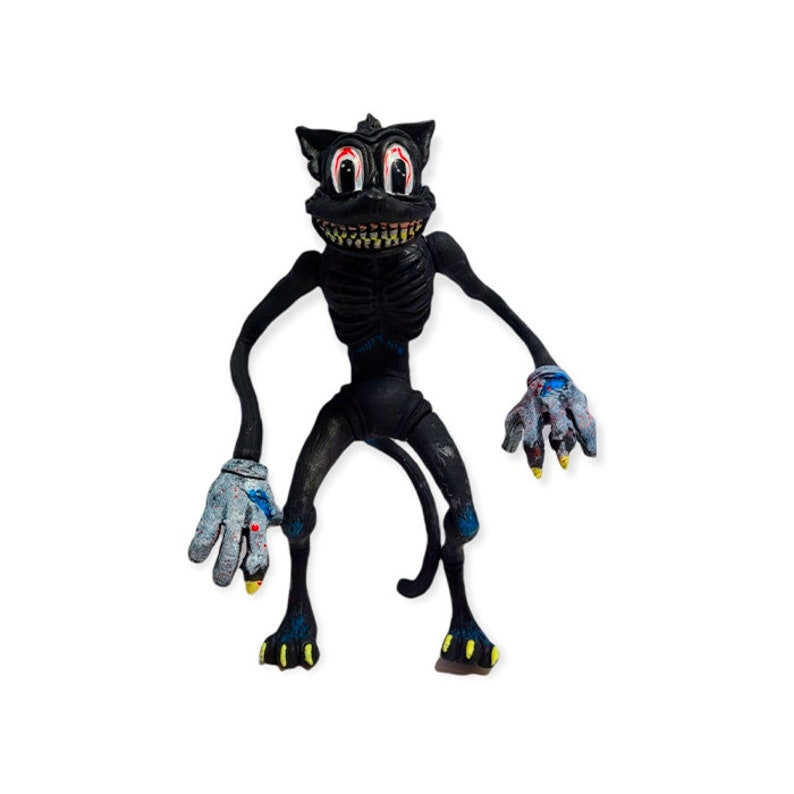 Figure Cartoon Cat Toy Articulated - Etsy