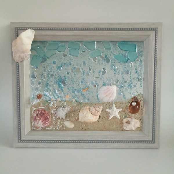 Sea Shell Resin Art - Etsy