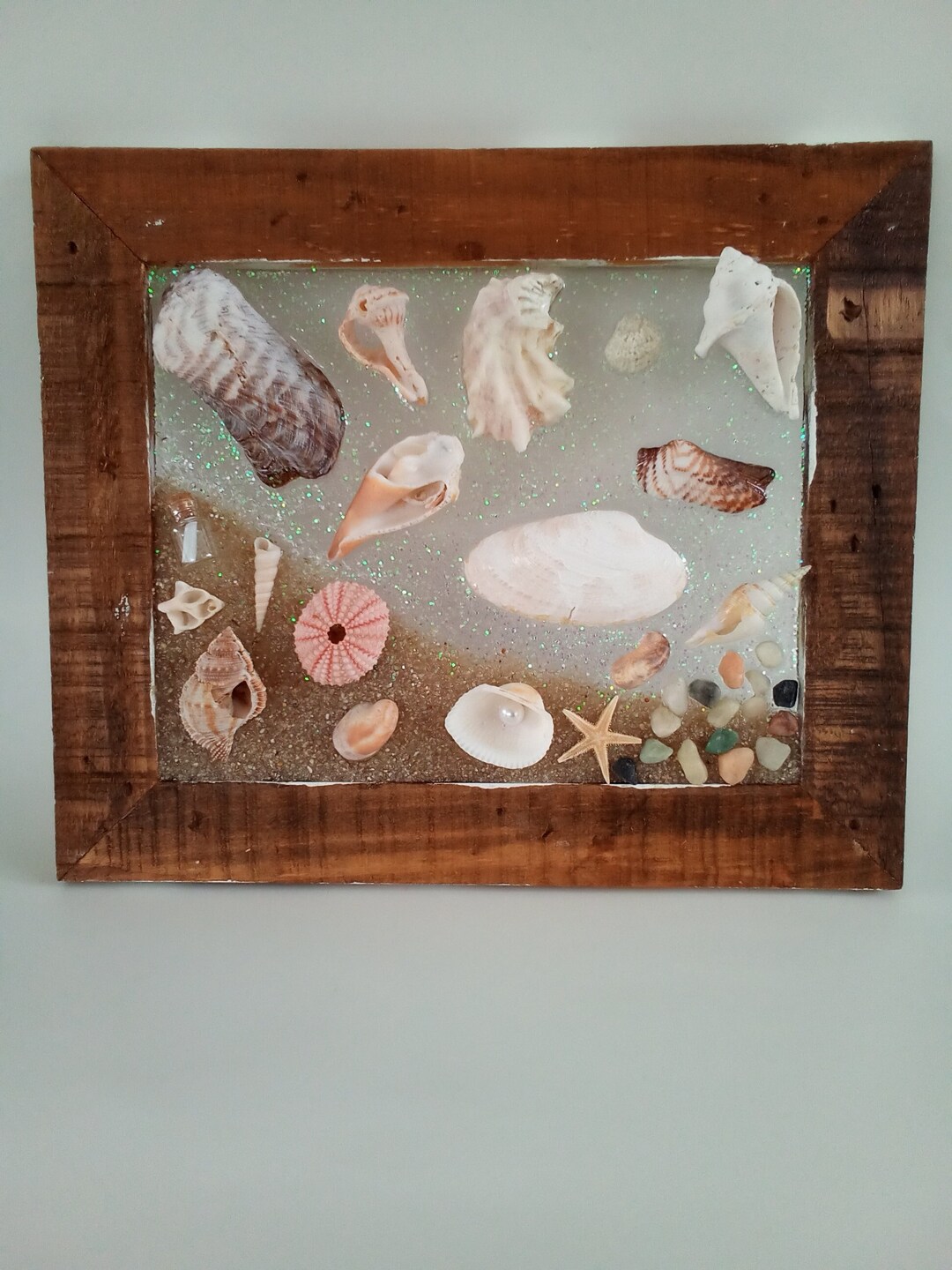 Resin Beach Theme 8x10 Rustic Picture Frame - Etsy