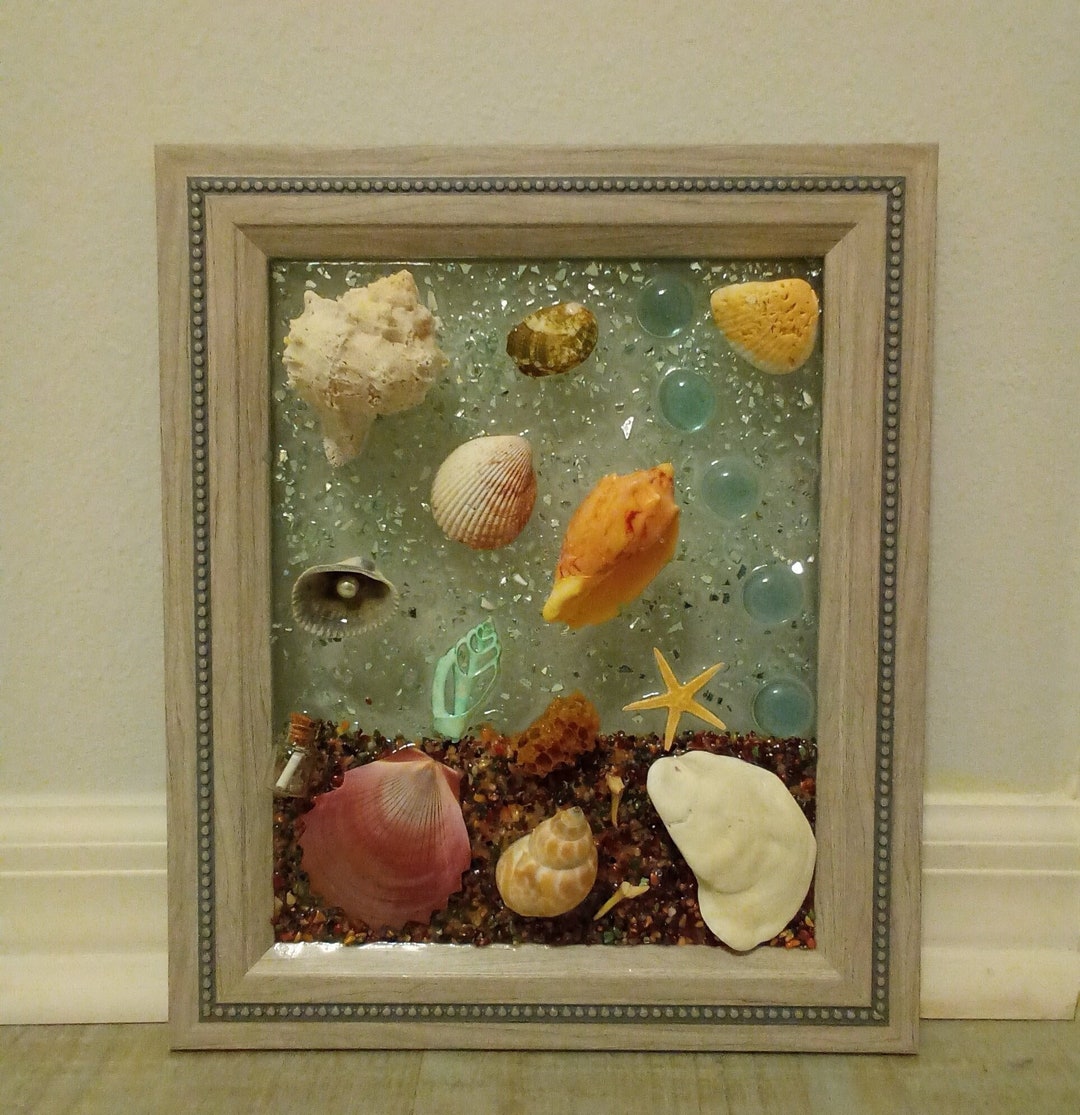 Resin Beach Themed 8x10picture Frame - Etsy