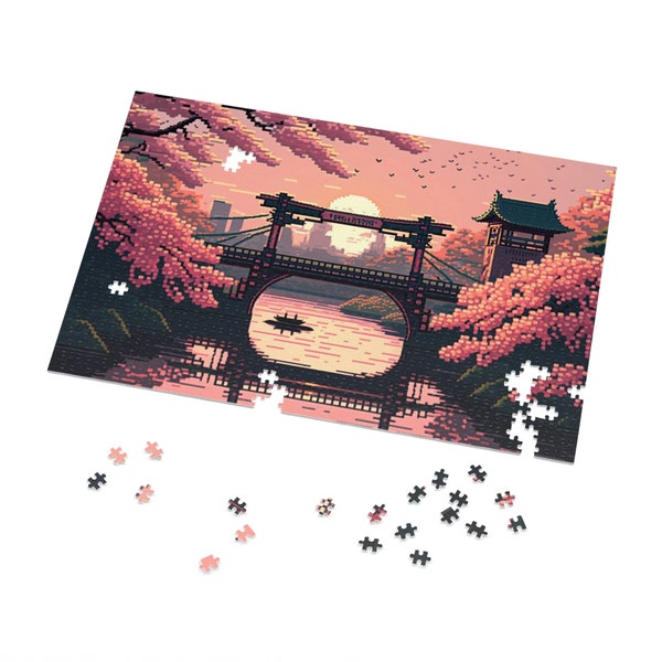 Pixel Art Puzzle - Etsy