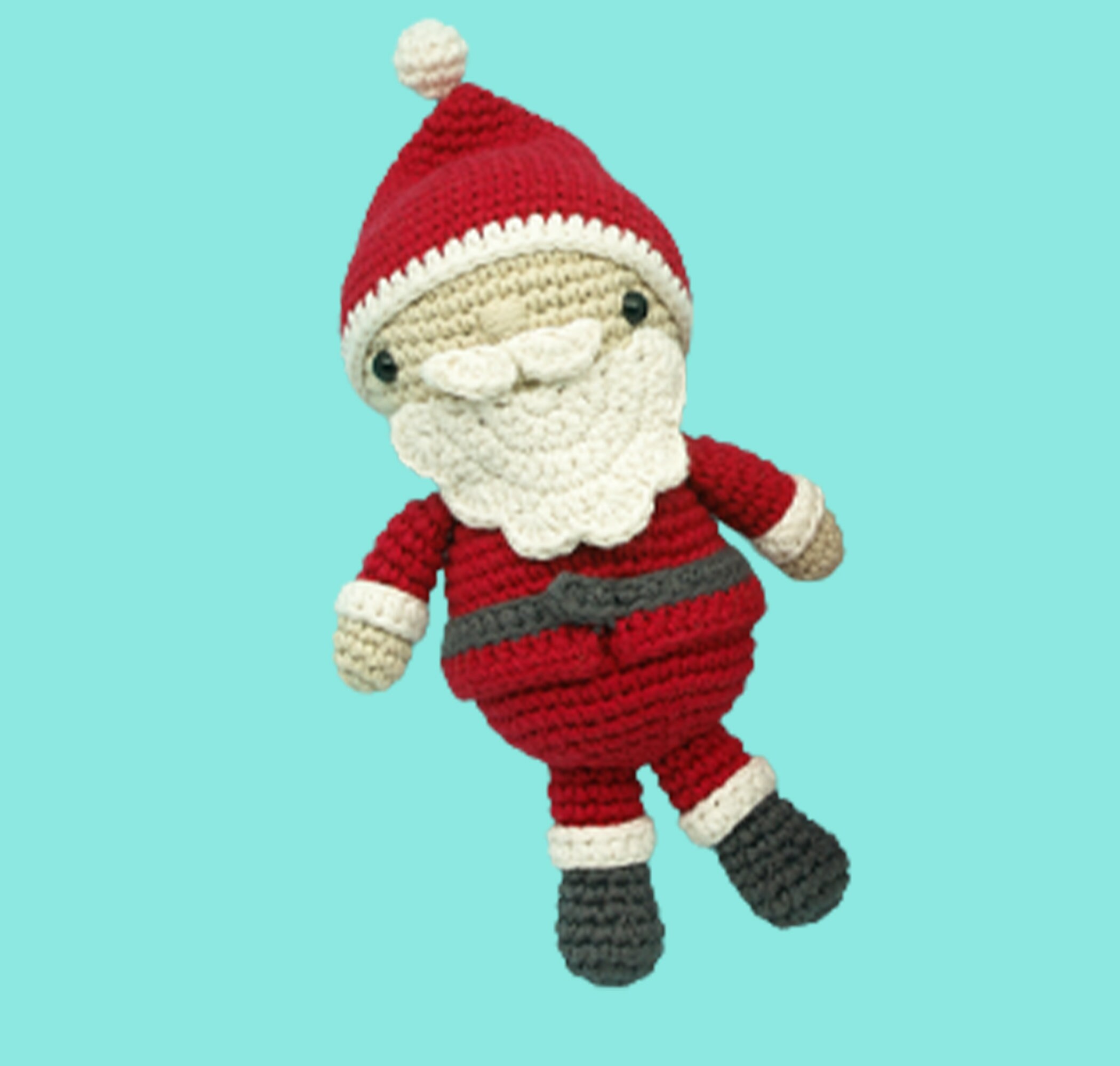 Santa Claus Crochet Pattern Instant Download for Festive Holiday Decor ...