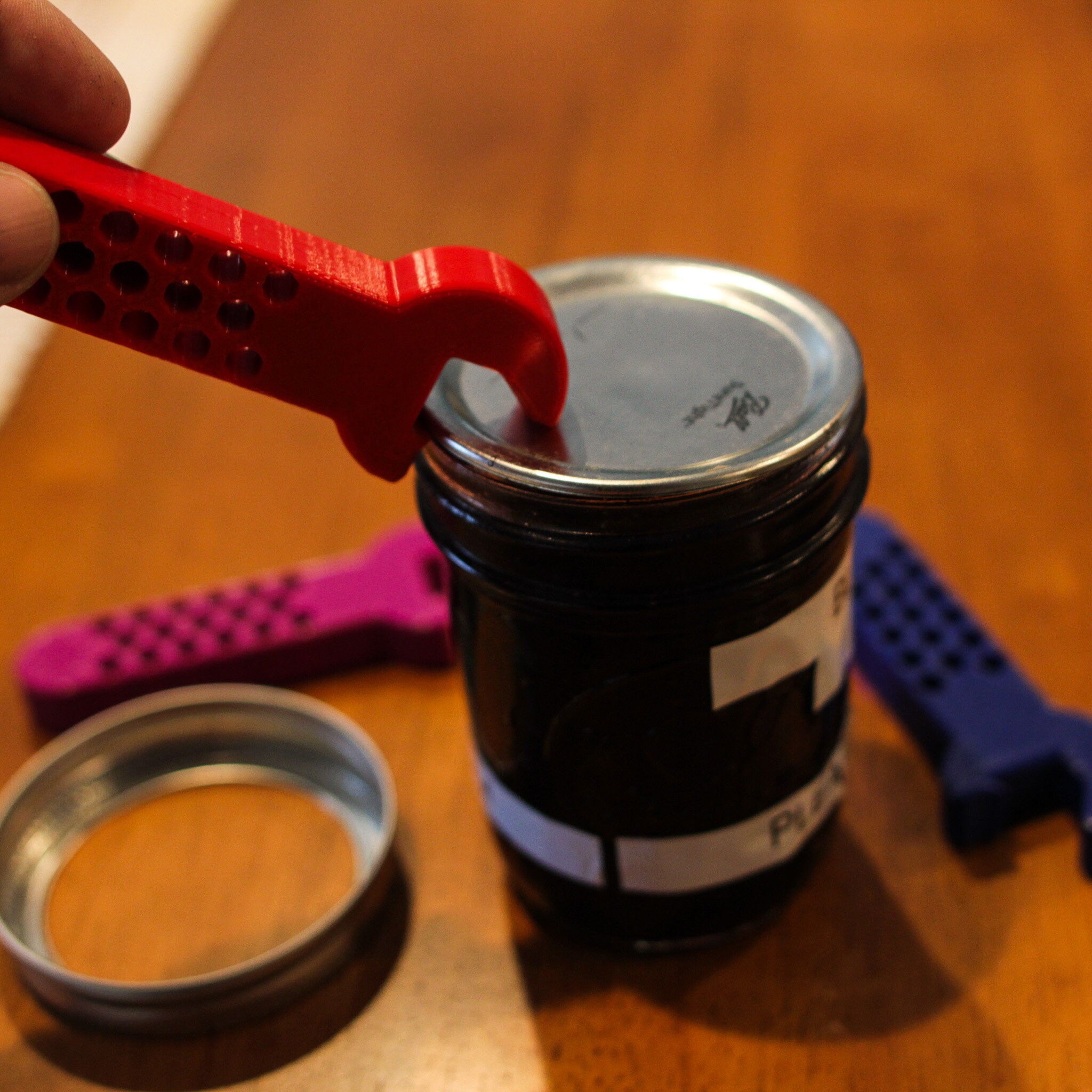 Precision 3d-printed Canning Jar Opener: Preserve & Reuse With Ease Kitchen, Magnetic - Etsy