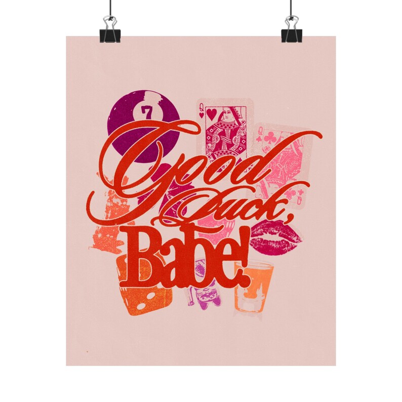 Good Luck, Babe Chappell Roan Lesbian Colors Poster - Etsy