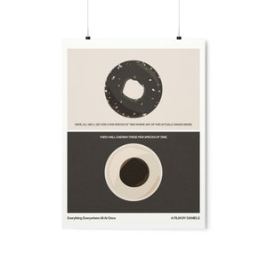 Everything Everywhere All at Once Bagel/googly Eye Minimalistic Graphic ...