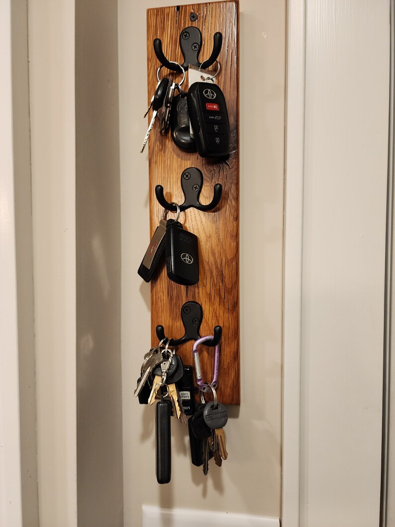Reclaimed Vertical Key Holder - Etsy