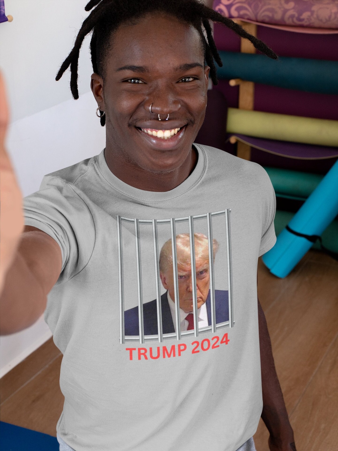 Trump 2024 Mug Shot Shirt - Not Your Pro Maga Memes - Donald Trump 2024 ...