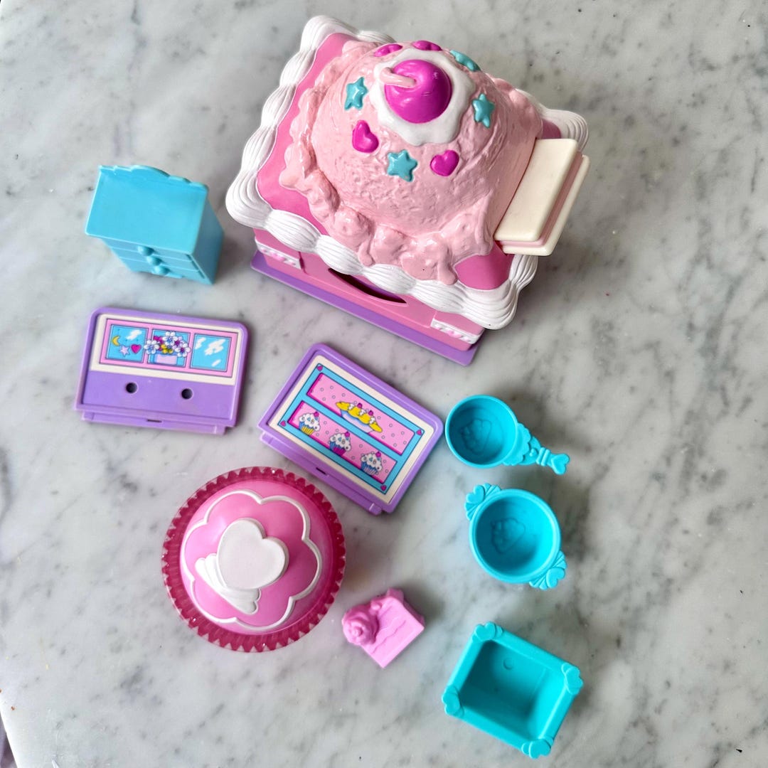 Vintage 1991 Tonka Cupcake Ice Cream Kitchen Playset - Etsy