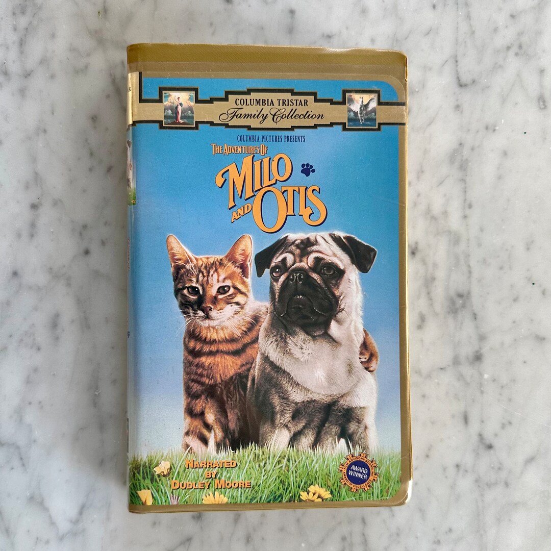 1989 Milo and Otis VHS - Etsy